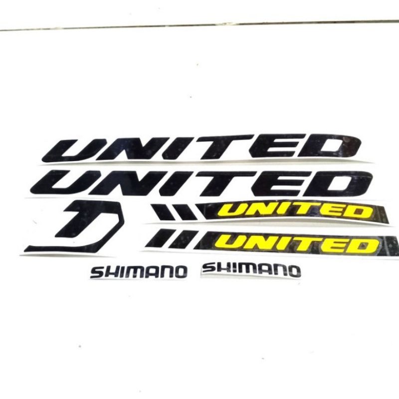 Jual Cutting Sticker Sepeda United Bike Sepeda Lipat | Shopee Indonesia