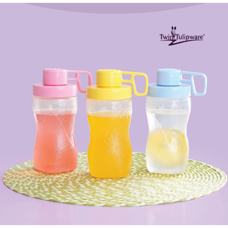 Jual Sale !! Tulipware Botol minum Mini Splash Bottle 400 ml candy ...