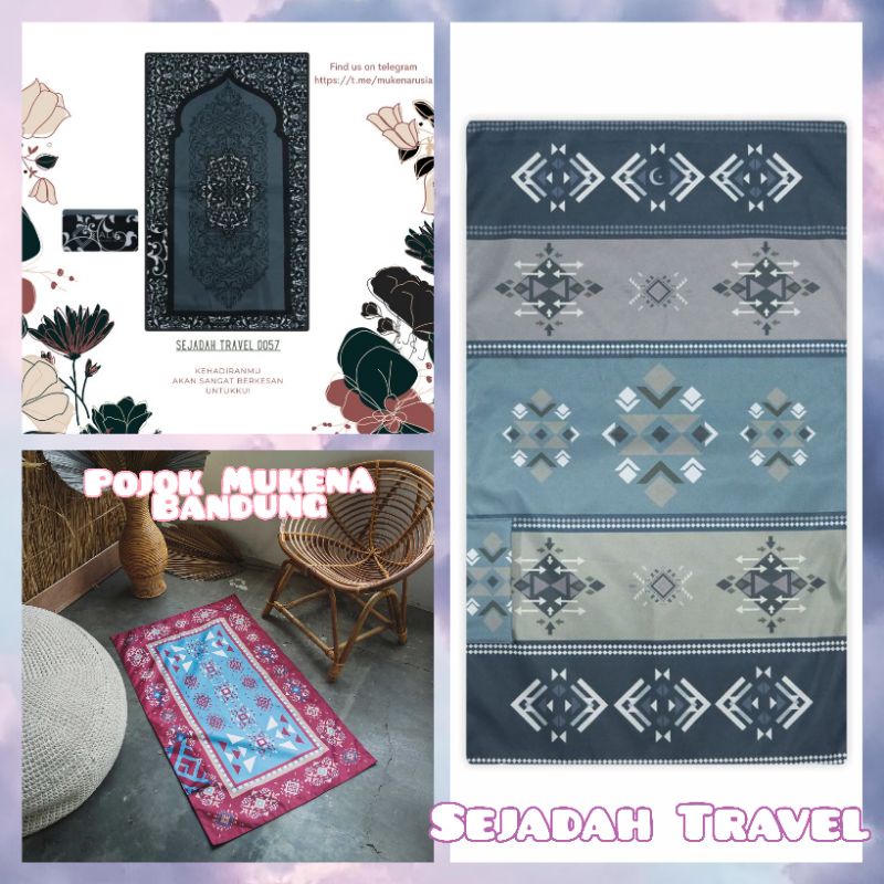 Jual Sejadah Traveling Pouch Murah Prayer Matress Saku Portable Lipat ...