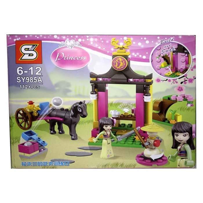 Jual Brick Lego SY Disney Princess Mulan Castle SY985A | Shopee Indonesia