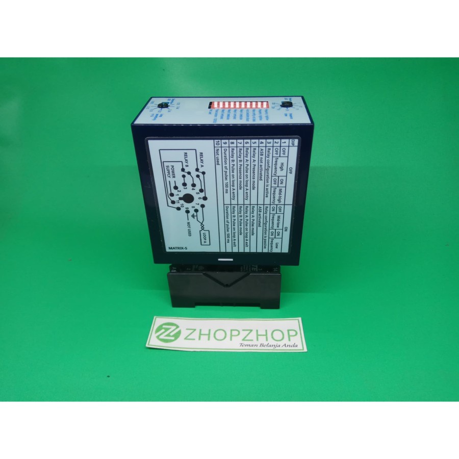 Jual Vehicle Loop Detector VLD Matrix S220 Original Sensor Parkir ...