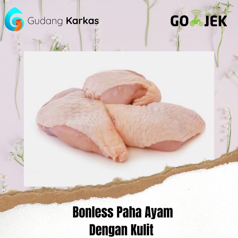 Jual Bonless Paha Ayam Dengan Kulitnya 1kg | Shopee Indonesia