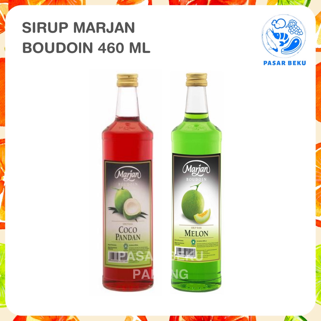 Jual Sirup Marjan Rasa Coco Pandan Melon 460 ML Murah Buka Puasa ...