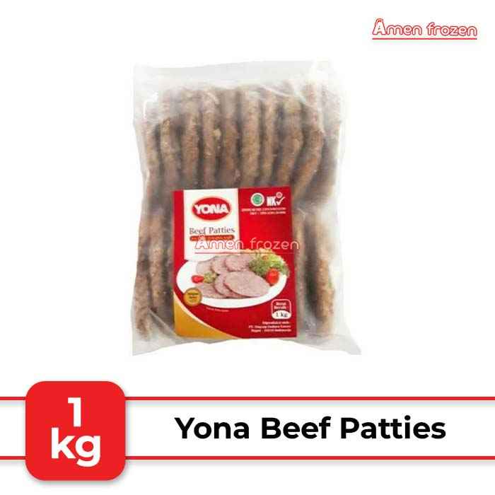 Jual YONA BEEF PATTIES 1 KG | Shopee Indonesia