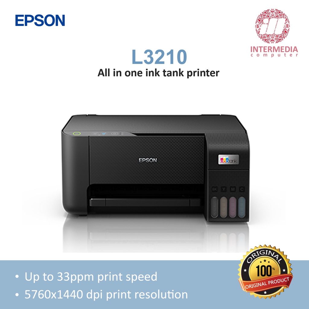 Jual Printer Epson L3210 All In One Print Scan Copy pengganti L3110 | Shopee Indonesia