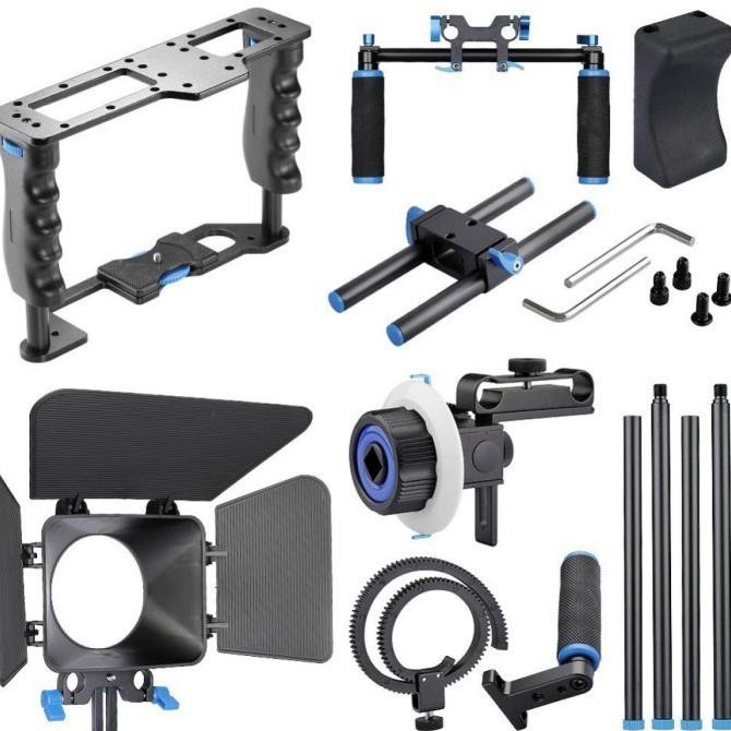 Jual Rig Kamera DSLR 5 in 1 Stabilizer + Shoulder Support + Follow ...