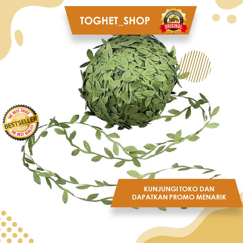 Jual Dekorasi Hiasan Ranting Daun Artifical Leaves Daun Palsu Plastik ...