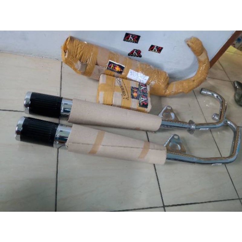 Jual knalpot gl pro mirio original HM KEG HM KEG | Shopee Indonesia