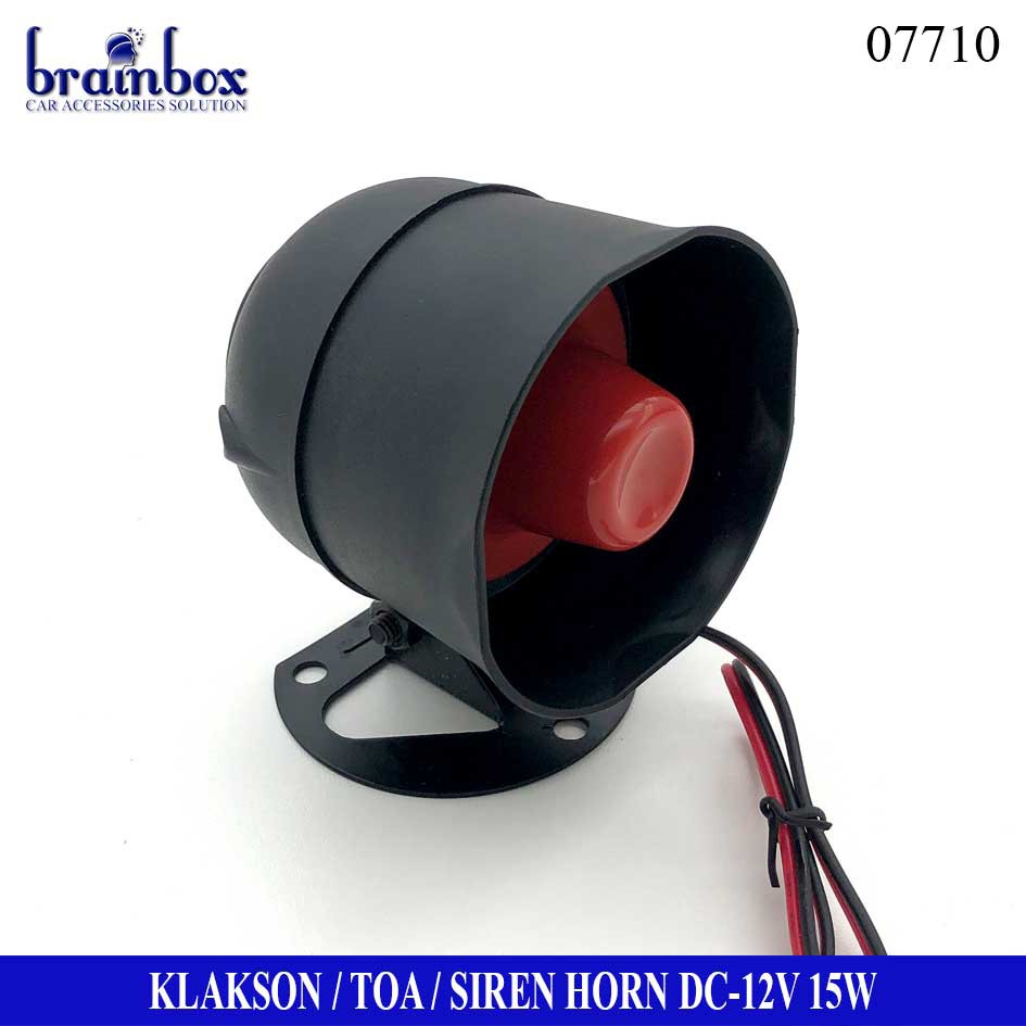 Jual Klakson Toa Siren Horn DC-12V 15Watt Sirene Alarm Mobil | Shopee ...