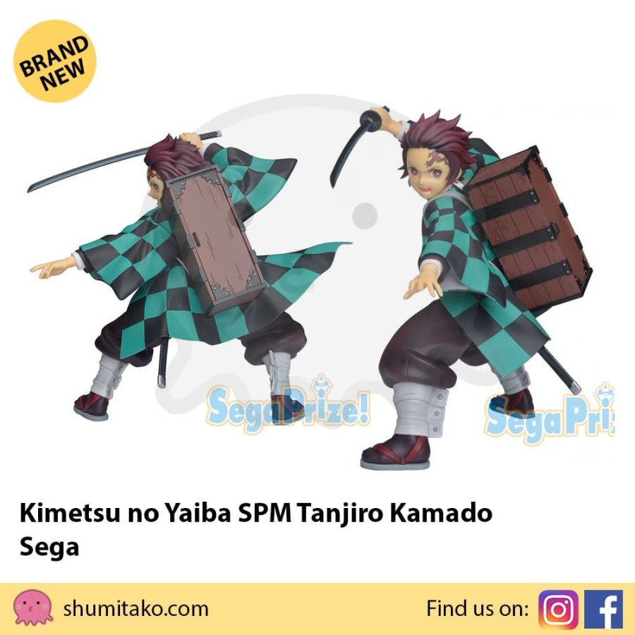 Jual Kimetsu no Yaiba SPM Tanjiro Kamado by Sega | Shopee Indonesia