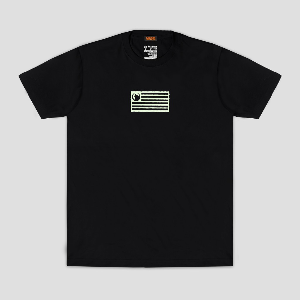Jual Eastern Wolves - Flux Black T Shirt | Shopee Indonesia