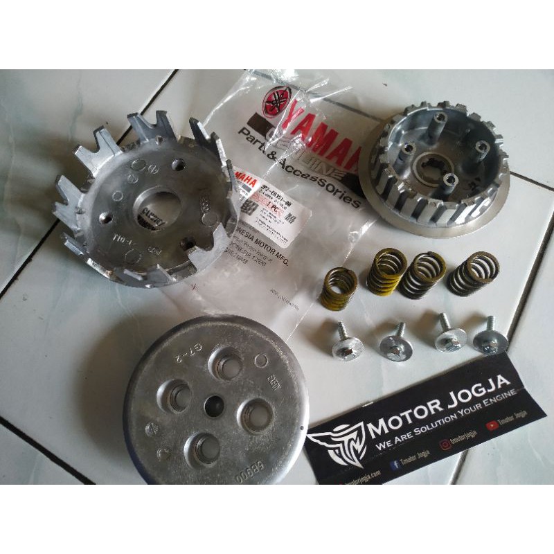 Jual Rumah Kopling Set Jupiter ORI Yamaha Modif Kampas FR dan Per Kopling Smash | Shopee Indonesia