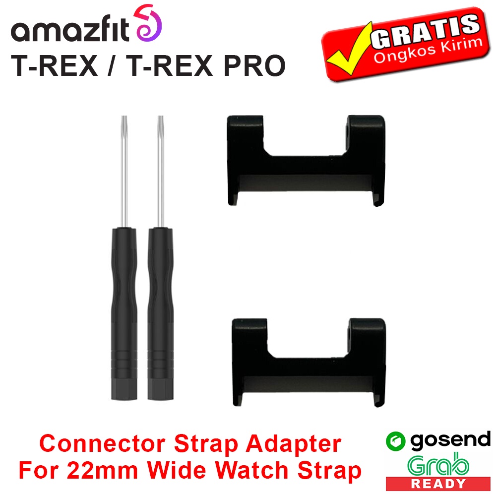 Jual Adapter Konektor Connector Tali Strap Xiaomi Amazfit T-Rex T-Rex ...