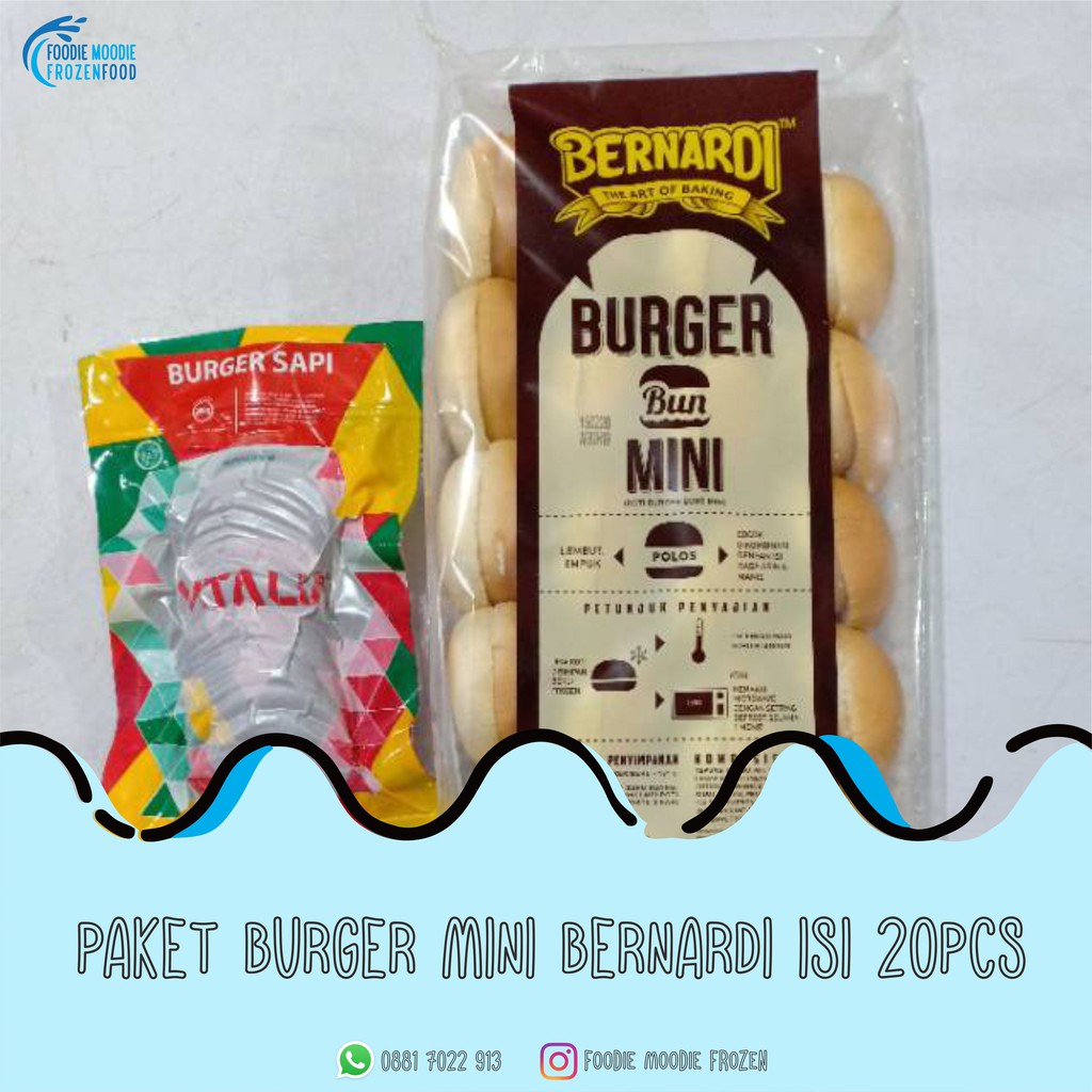 Jual Paket burger mini isi 20pcs | Shopee Indonesia