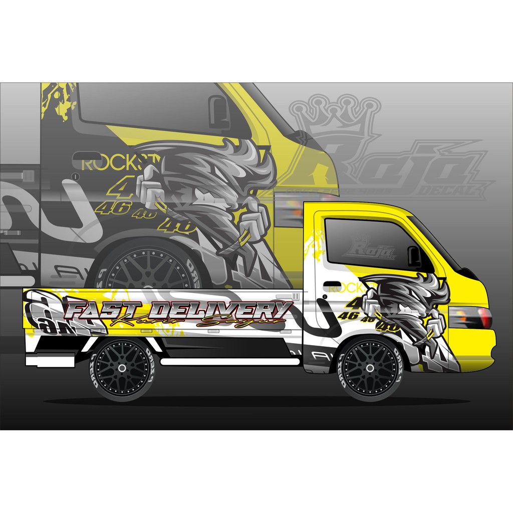 Jual Decal Sticker Fullbody Suzuki Carry New-Stiker Dekal Carry New ...