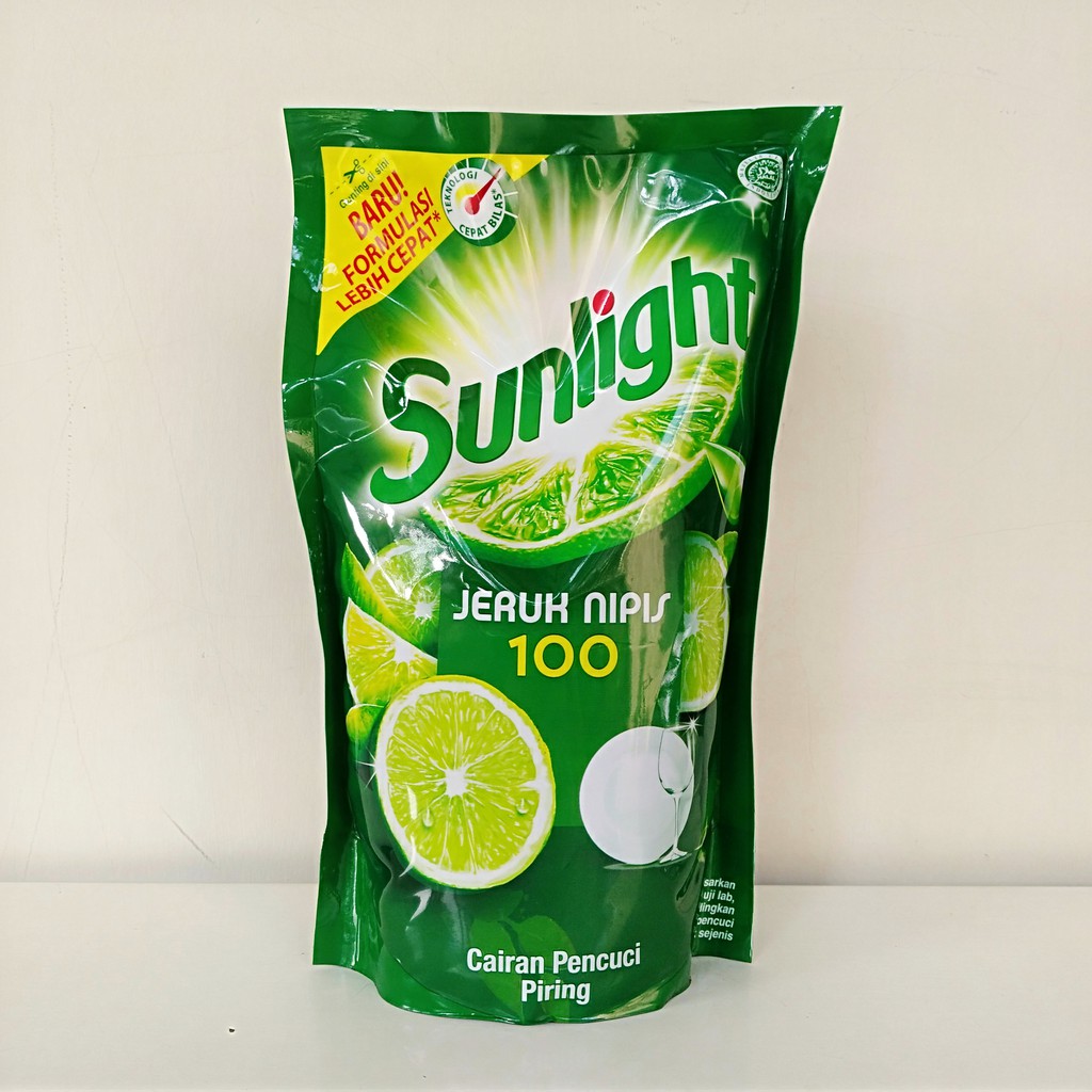 Jual Cairan / Sabun Pencuci Piring Sunlight Jeruk Nipis Refill 650 ml | Shopee Indonesia