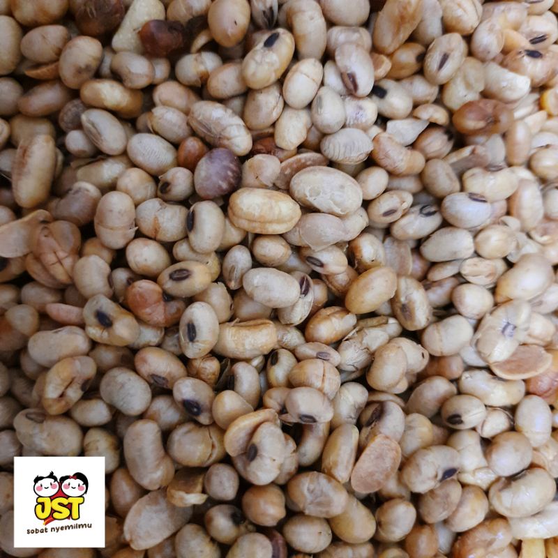 Jual [250gr] Kacang Kedelai Kedele Dele Goreng Kiloan Jember Snack Time ...