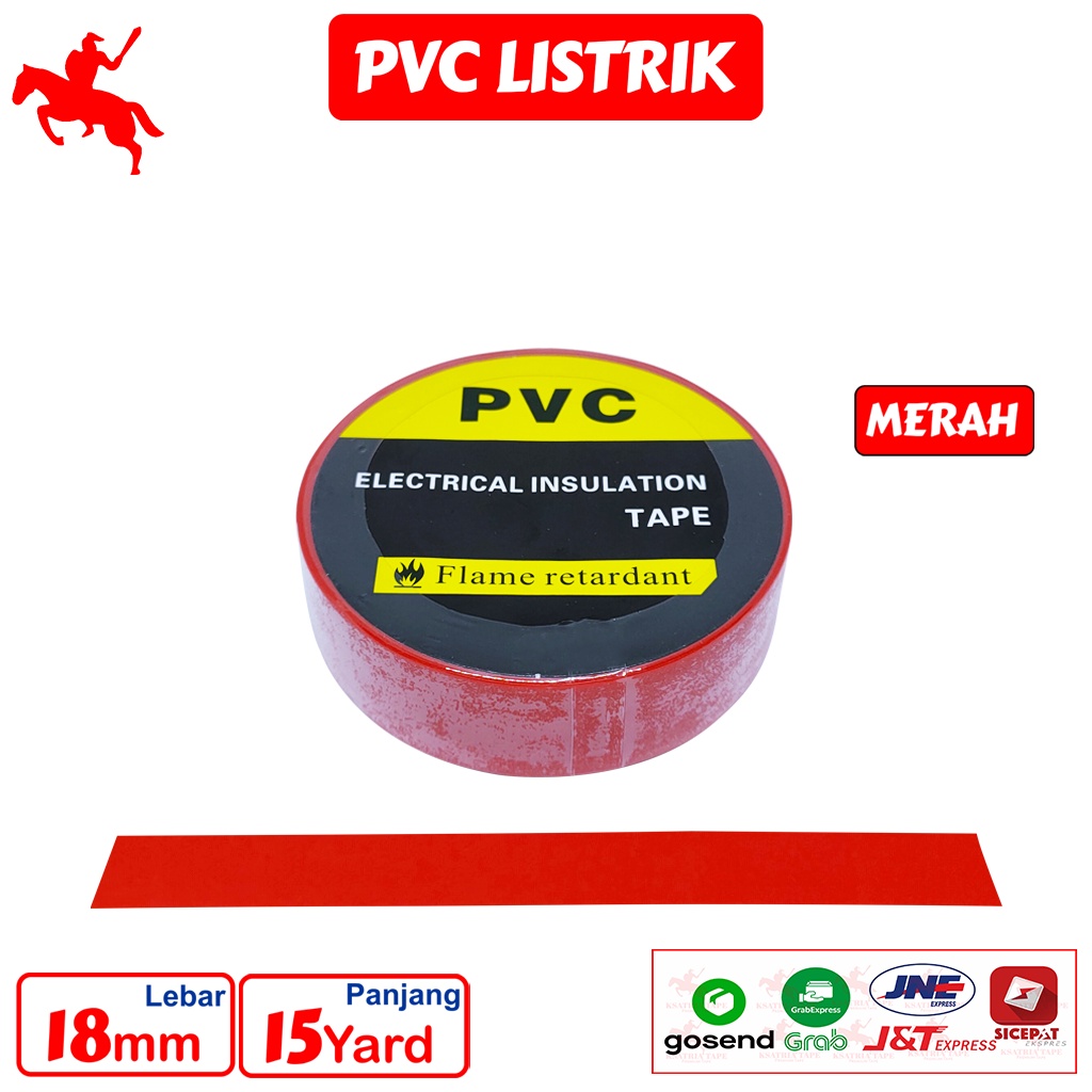 Jual Isolasi / Lakban / Solatip Listrik / Kabel Listrik PVC Dunia ...