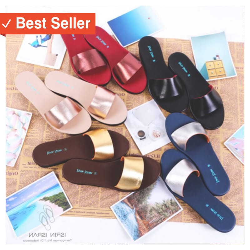 Jual SANDAL WANITA KAKI MURAH / Ternyaman No.1 Di Indonesia Sandal Wanita (STRAPIE) Isrin Isran ...