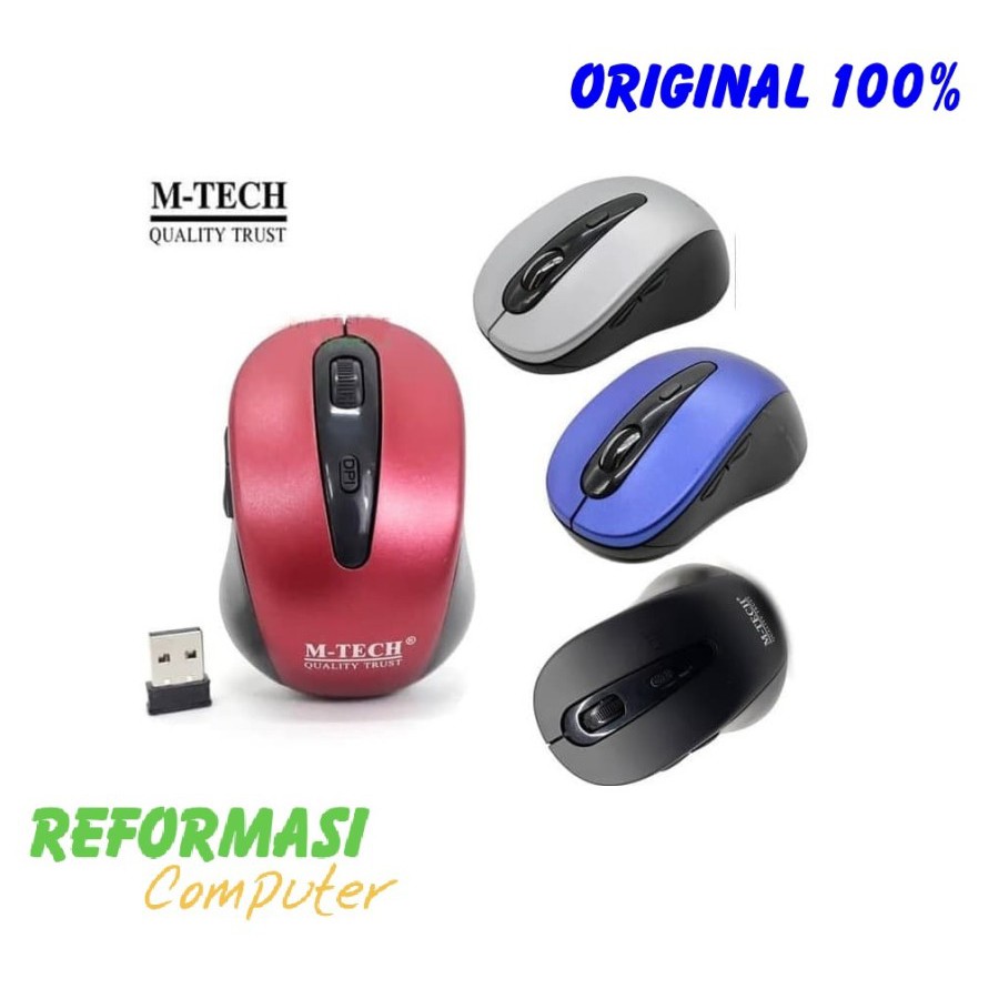Jual M-Tech Mouse Wireless 2804 | Shopee Indonesia