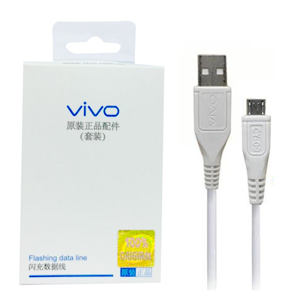 Jual VIVO KABEL DATA 2A FAST CHARGING MICRO USB ORIGINAL | Shopee Indonesia