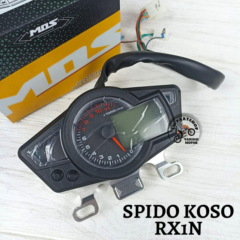 Jual SPEEDOMETER KOSO RX1N SPIDO KOSO RX1N Spido RX 1 Digital ...