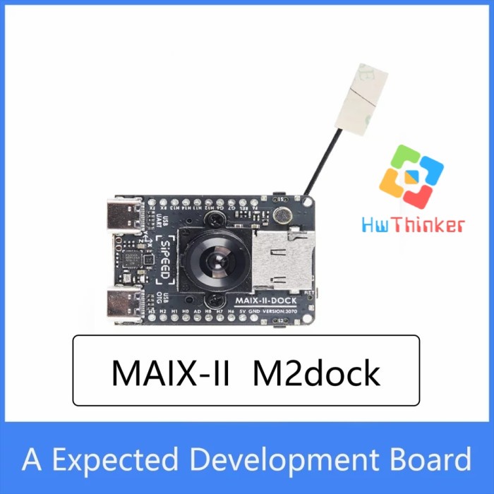 Jual Sipeed MAIX-II M2 Dock AI+IOT Linux 1080P Deep learning Allwinner ...