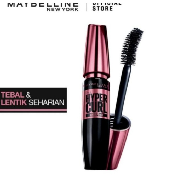 Jual MAYBELLINE MASCARA HYPERCURL VOLUME EXPRESS ORIGINAL | Shopee Indonesia