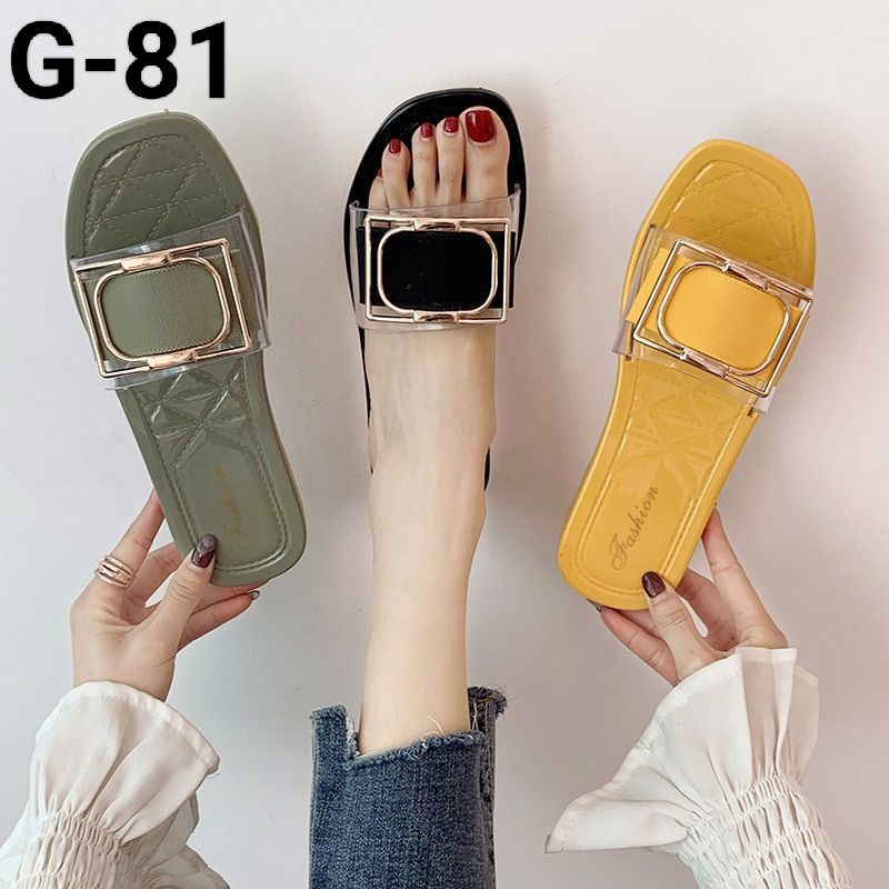Jual SANDAL TEPLEK WANITA MOTIF G81 | Shopee Indonesia