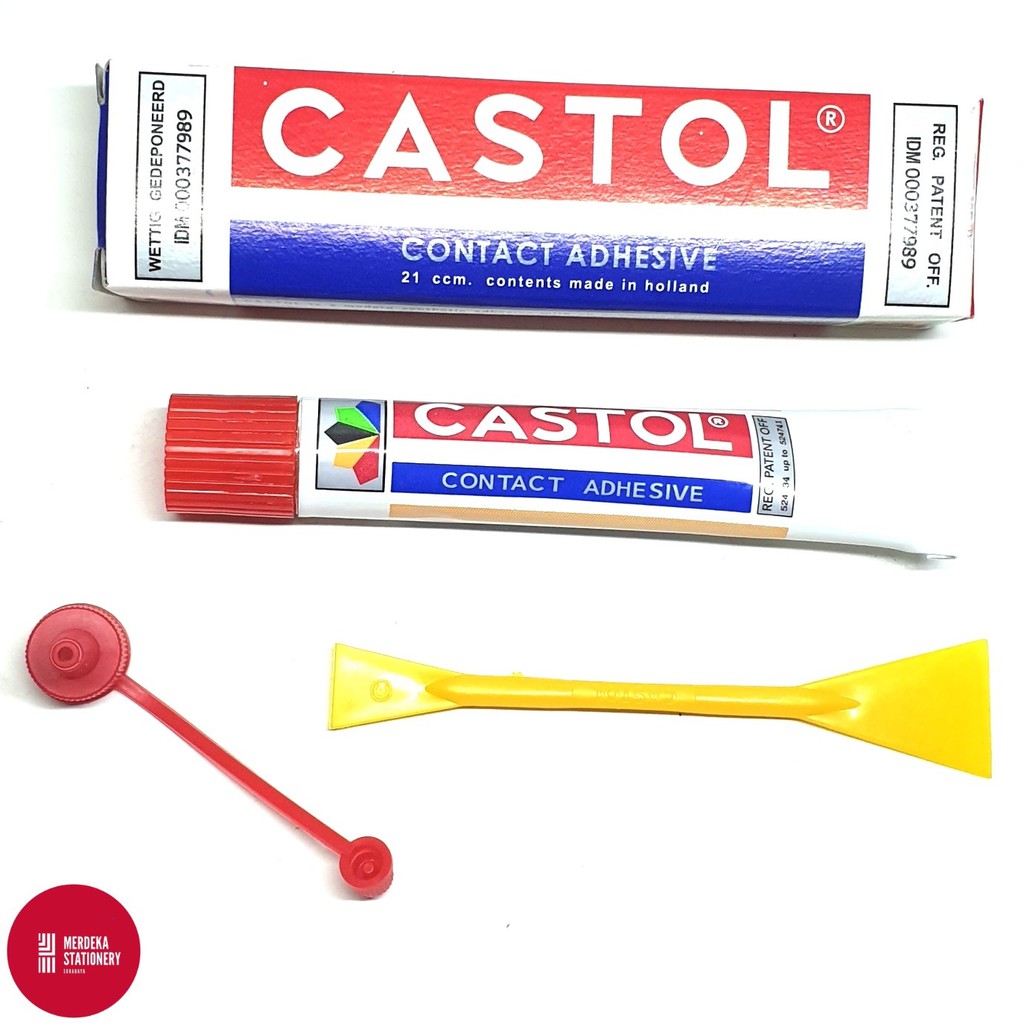 Jual Lem/Lim/Perekat/Glue Castol Kecil 21 ccm CONTACT ADHESIVE | Shopee ...