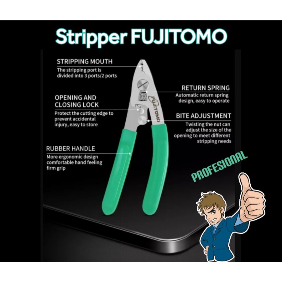 Jual Stripper FUJITOMO - Stripper Fiber Optic - Stripper Core FUJITOMO ...