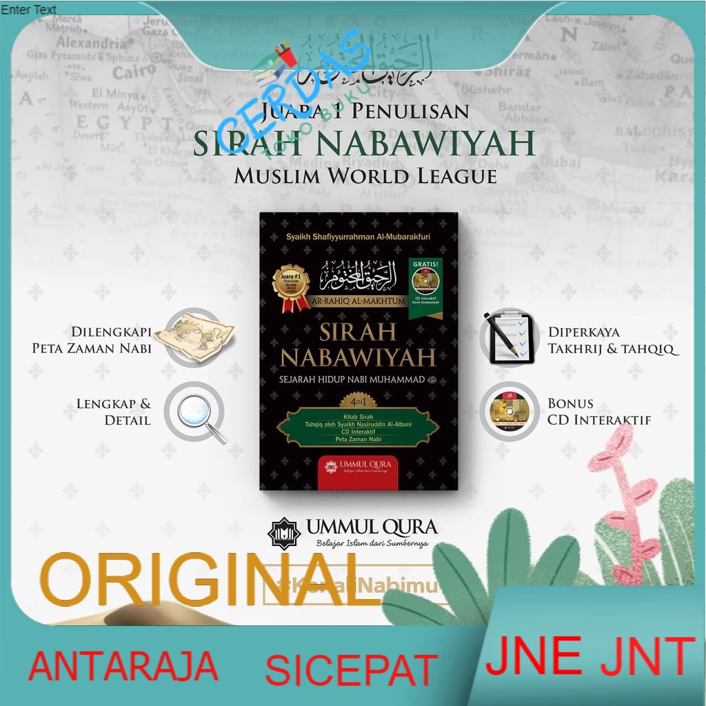 Jual BUKU SIRAH NABAWIYAH SIROH NABAWIYAH SIRAH NABAWIYAH ...