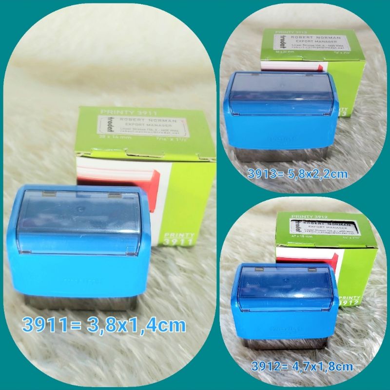 Jual Stempel Trodat Persegi Panjang 3911/3912/3913 | Shopee Indonesia