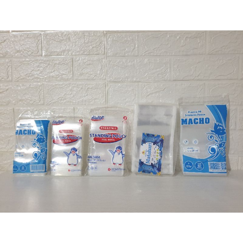 Jual Standing Pouch / Klip berdiri / plastik kerupuk, plastik kacang ...