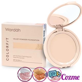 Jual WARDAH COLORFIT Velvet Powder Foundation 11gr | Shopee Indonesia