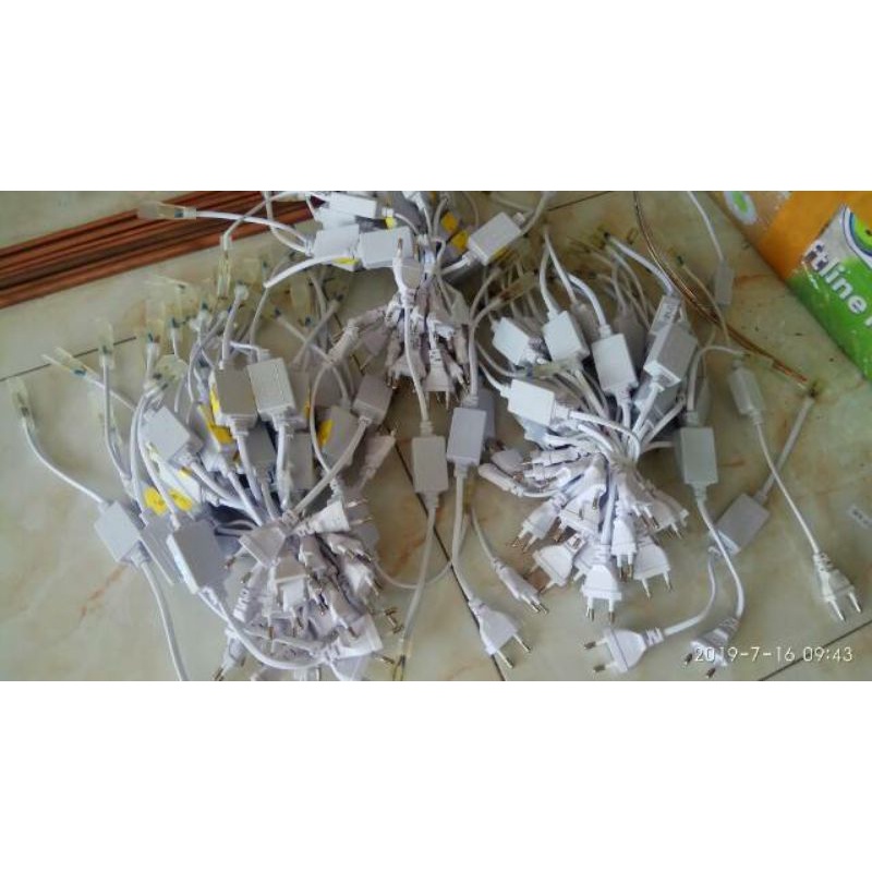 Jual Soket / socket / konektor led strip selang 220v smd 5050 meteran ...