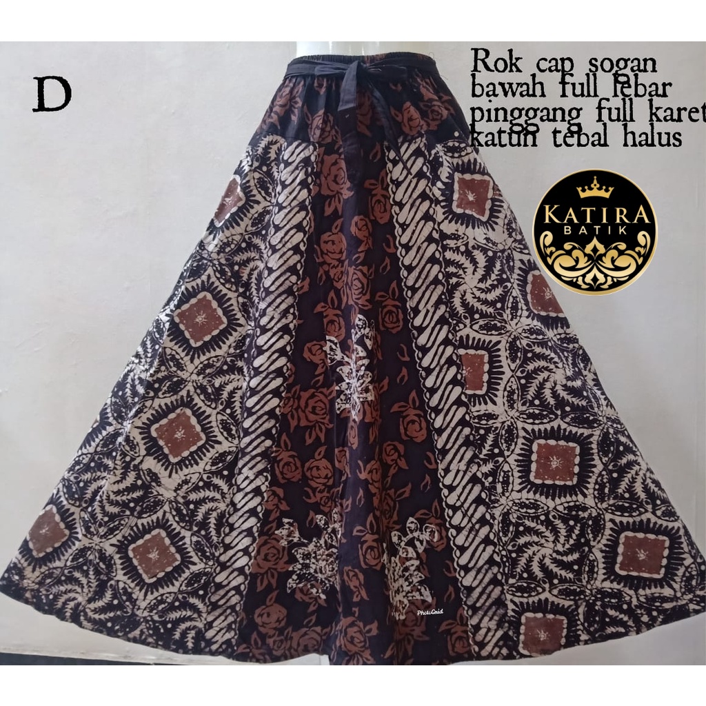 Jual ROK CAP SOGAN KEMBANG ROK BATIK CANTIK BAWAHAN HANDMADE JAWA ETNIK ...