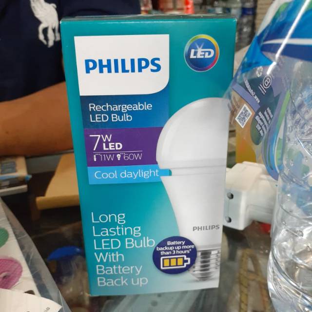 Jual Lampu Emergency Philips LED 7 Watt | Shopee Indonesia