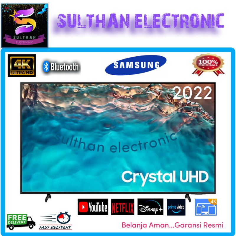 Jual SAMSUNG 55BU8000 CRYSTAL UHD 4K SMART TV 55 INCH |UA55BU8000 NEW MODEL | Shopee Indonesia