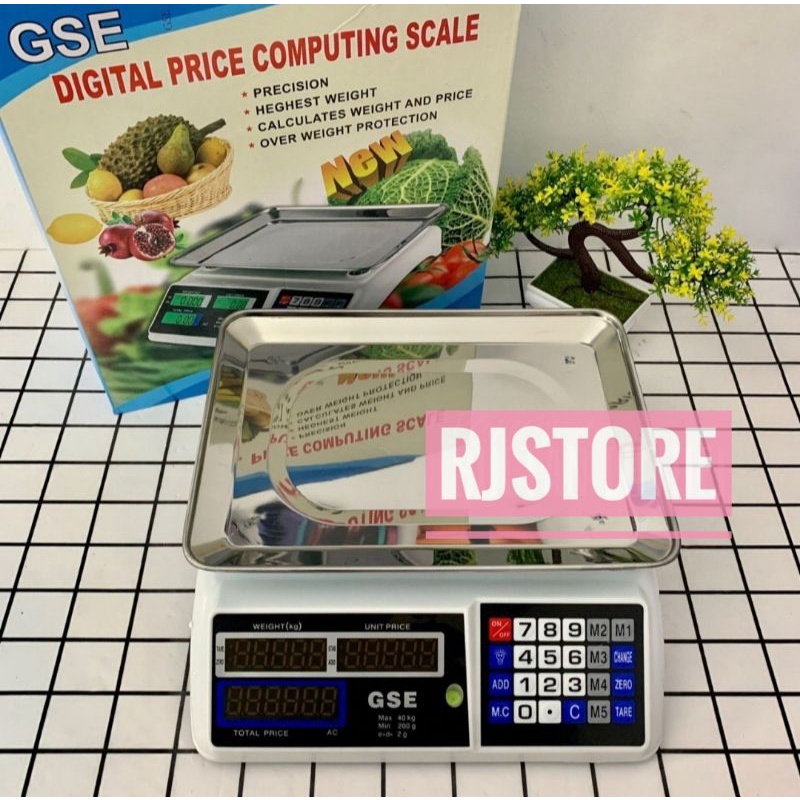 Jual Timbangan Digital Multifungsi Buah Laundry GSE A9/ 723 / timbangan ...