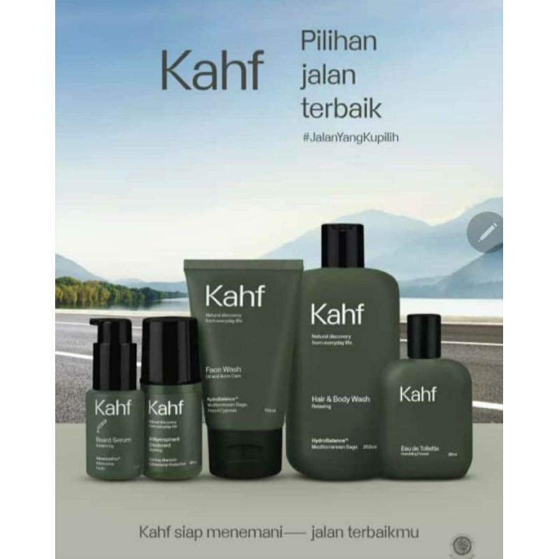Jual Kahf Personal Care Paket Lengkap Body Care and Face Care 11 Item ...