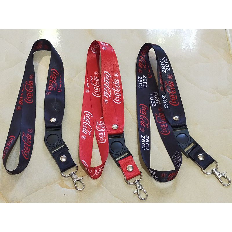 Jual [READY STOK] Tali id card lanyard coca cola satuan | Shopee Indonesia