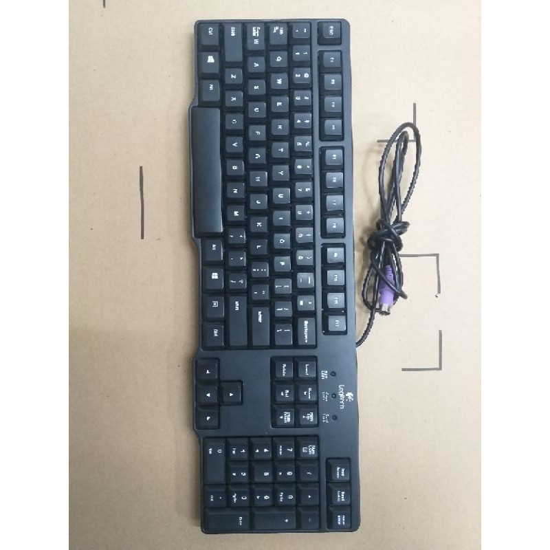 Jual Keyboard Logitech Kabel Ps2 Original | Shopee Indonesia