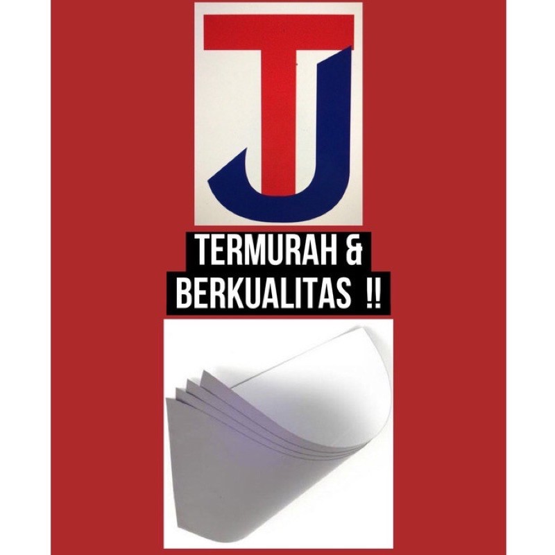 Jual Kertas Karton Tebal DUPLEX / DUPLEKS 79 x 109 cm Plano / F4 Folio ...