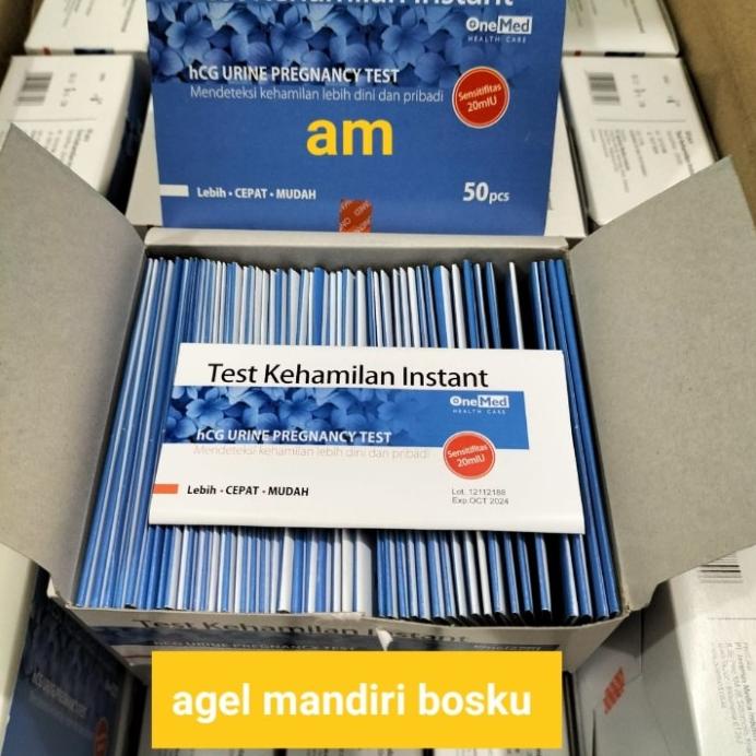 Jual Alat Uji Kehamilan One Med /Tespek Onemed/Test Pack/Hcg/Strip ...