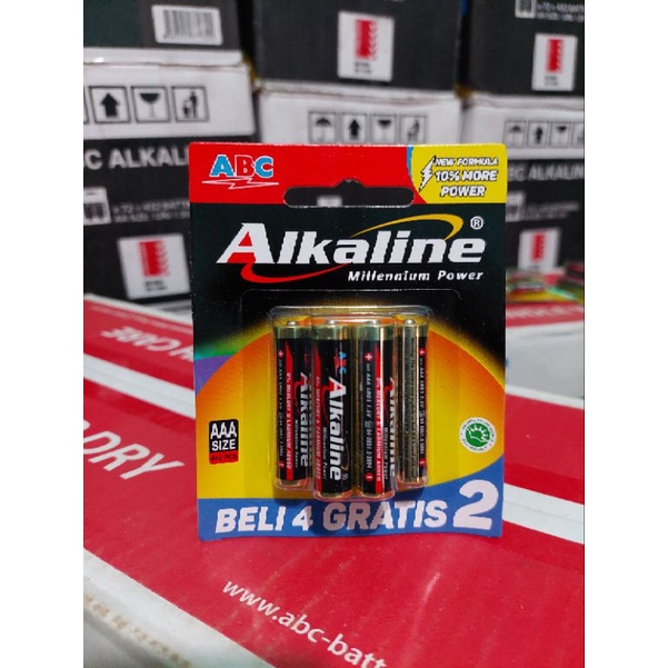 Jual Alkaline AAA / batre abc alkaline A3 Original / baterai battery ...