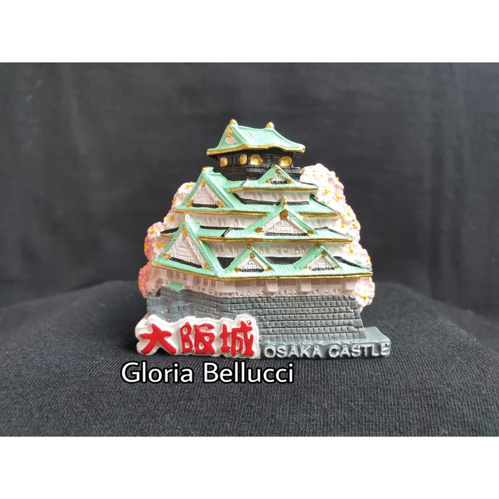 Jual KULKAS-MAGNET- SOUVENIR OSAKA CASTLE JAPAN MAGNET KULKAS JEPANG ...