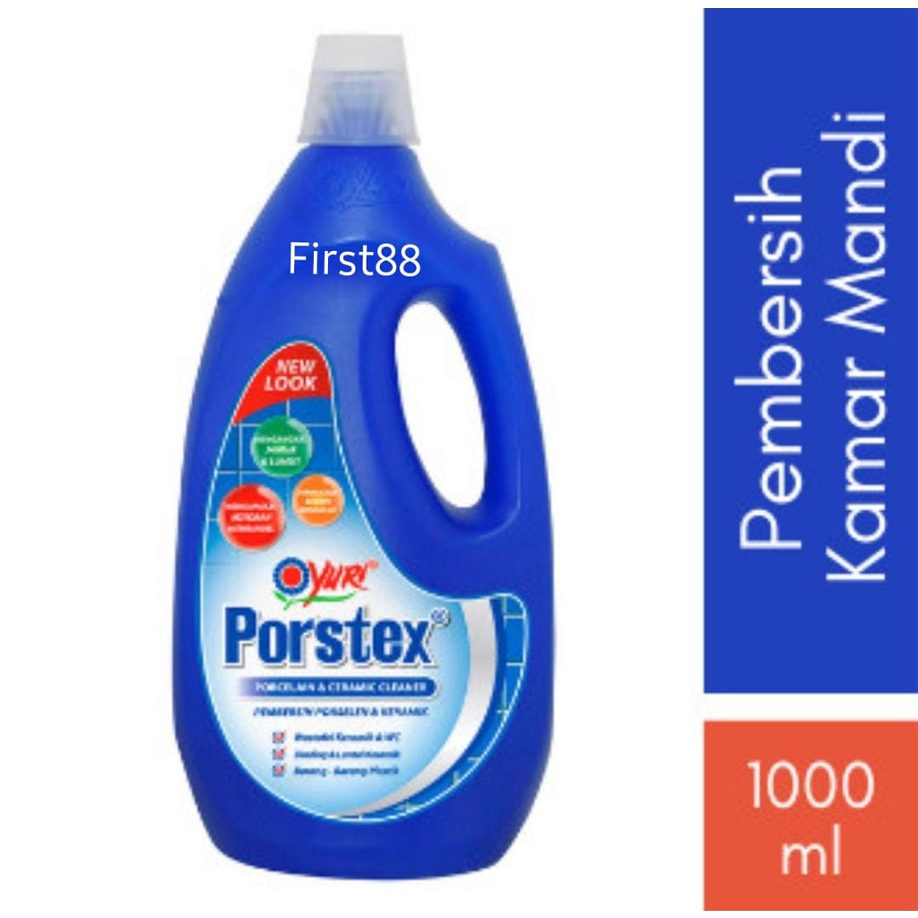 Jual Porstex Botol 1000 ml, Cairan Pembersih Toilet dan Lantai Kamar ...