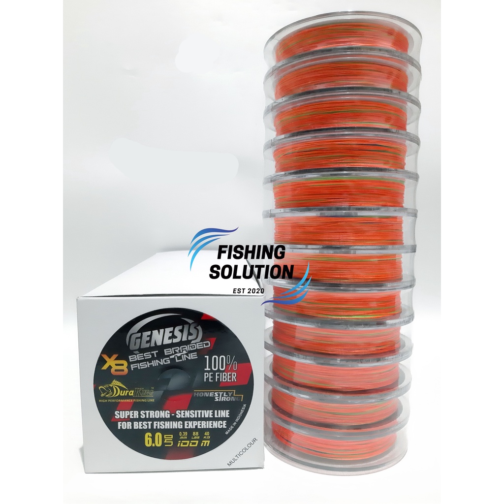 Jual Senar Pancing PE Duraking Genesis X8 Connecting 100 M | Shopee ...