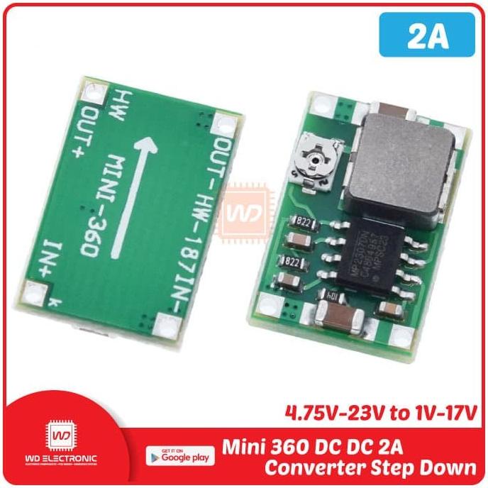 Jual Mini360 Mini 360 DC to DC Buck Converter Step Down easywa53 Segera ...